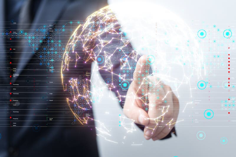 A Software Web Development Programming Concept Abstract Programming Stock Image Image Of