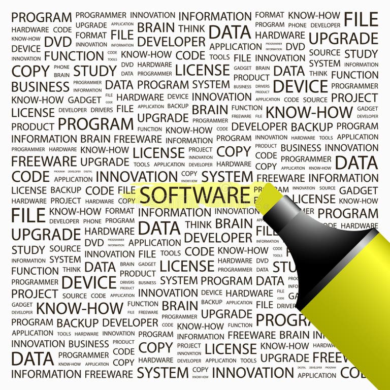 Word Cloud Concept Illustration Collage Business Stock Illustrations