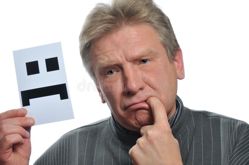 Sogno Dell'uomo Di Dispiacere Fotografia Stock - Immagine di immagine ...