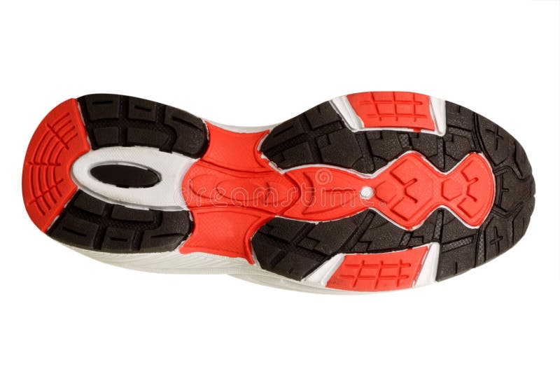 Sohle eines Sportschuhes stockfoto. Bild von tuch, zubehör - 6188406