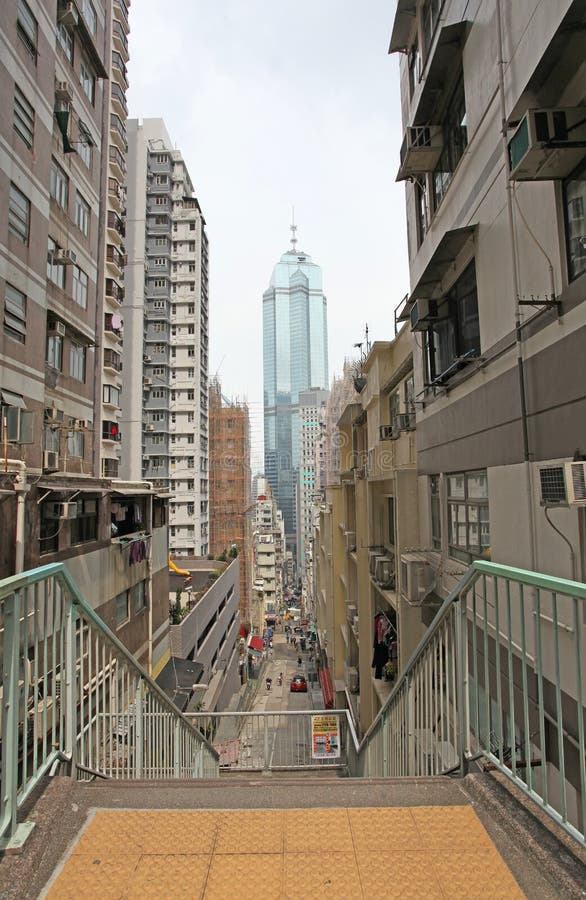SoHo area in Hong Kong editorial photo. Image of landmark - 68758841
