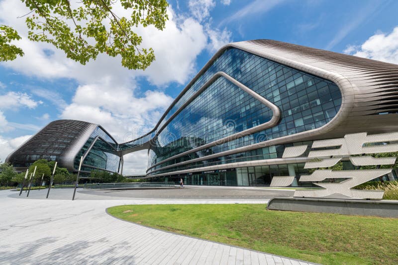 Shanghai Soho Hongqiao editorial photo. Image of modern - 55131696