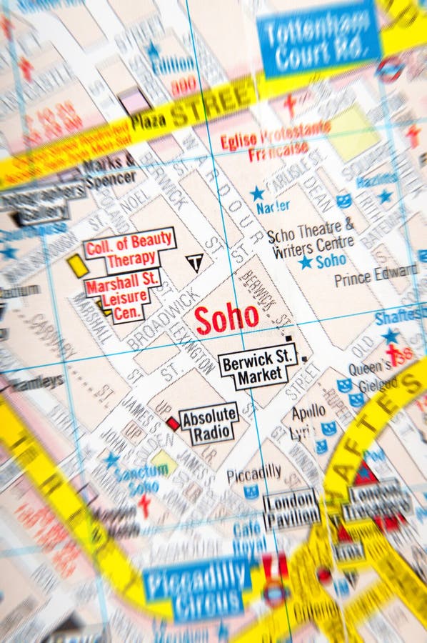 Soho Map Stock Photos - Free & Royalty-Free Stock Photos from Dreamstime