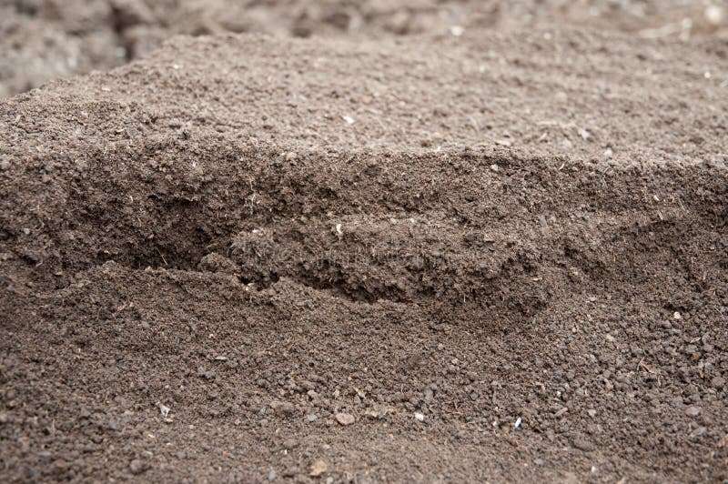 Soil stock photo. Image of brown, rough, geology, soill - 27523960