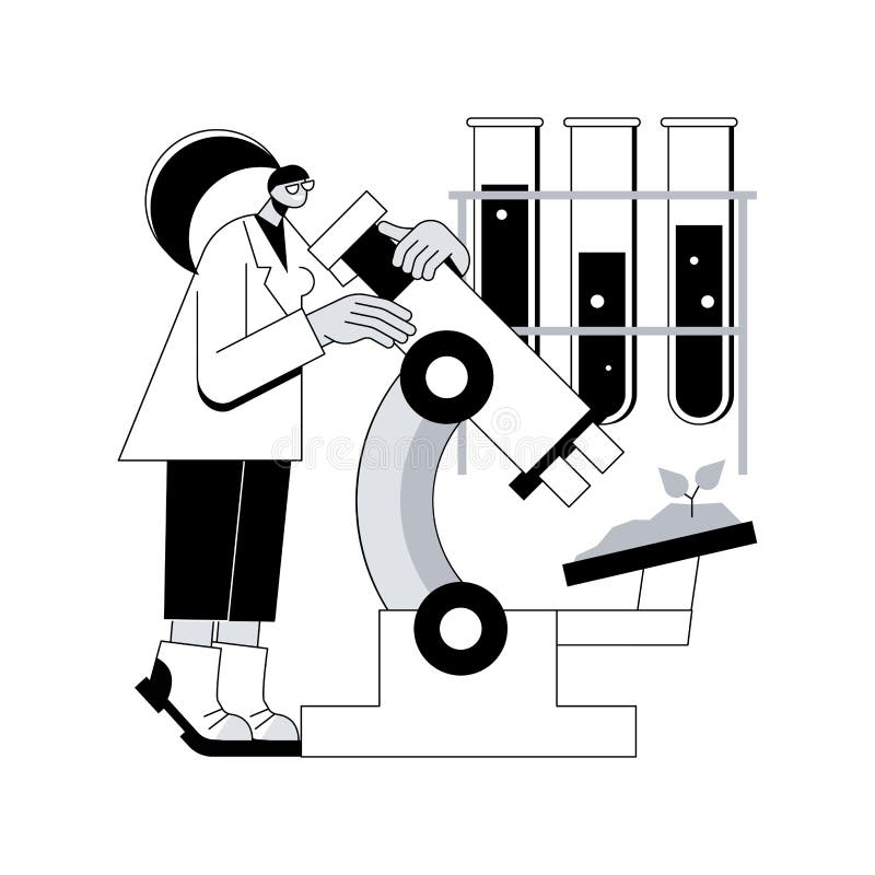 Soil Analysis Abstract Concept Vector Illustration Stock Vector ...