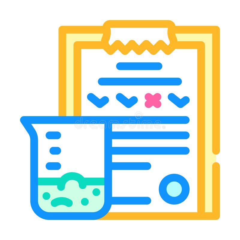 Soil Analysis Color Icon Vector Illustration Flat Stock Vector ...