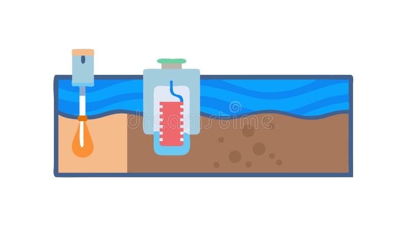 Soil Analysis and Environmental Research Device Icon, Vector Design ...