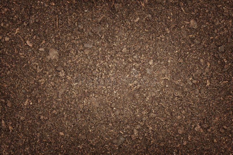 Soil Background with Dark Borders Stock Photo - Image of borders ...