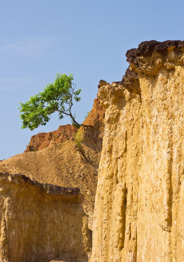 Soil Columns in National Park Stock Photo - Image of clay, arid: 27568540