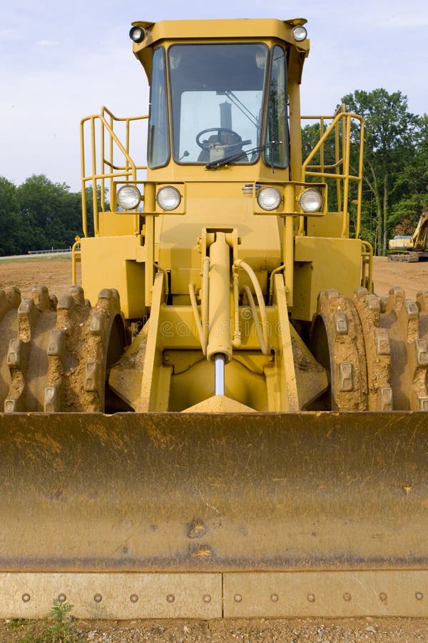Soil Compactor stock photo. Image of excavate, duty, equipment - 6325538