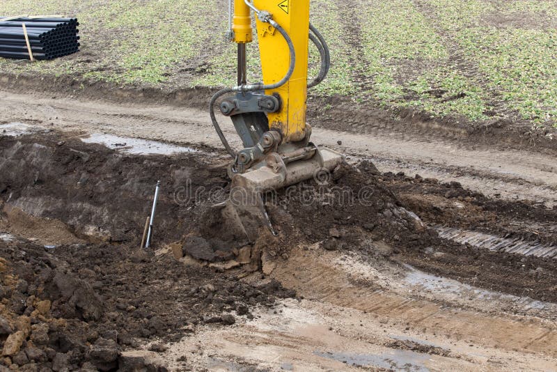 Soil Compactor Construction Stock Image - Image of duty, mechanized ...