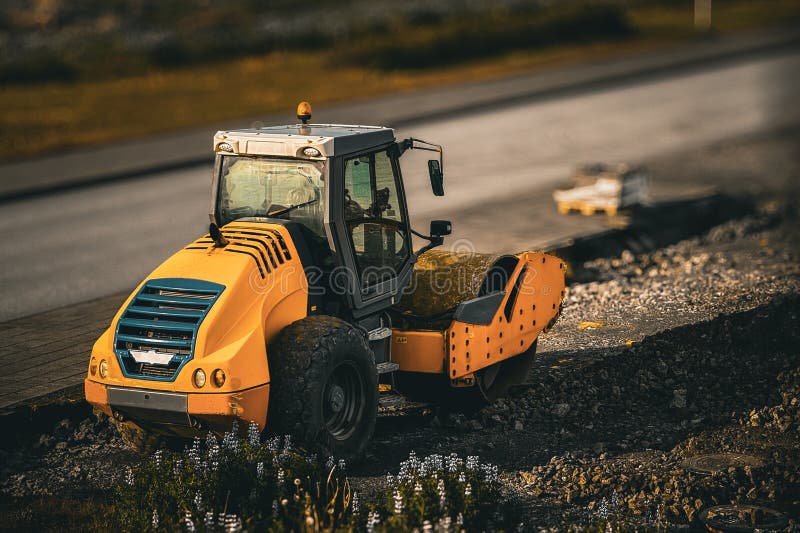 Soil Compactor for Leveling Ground for Foundation and on Road ...