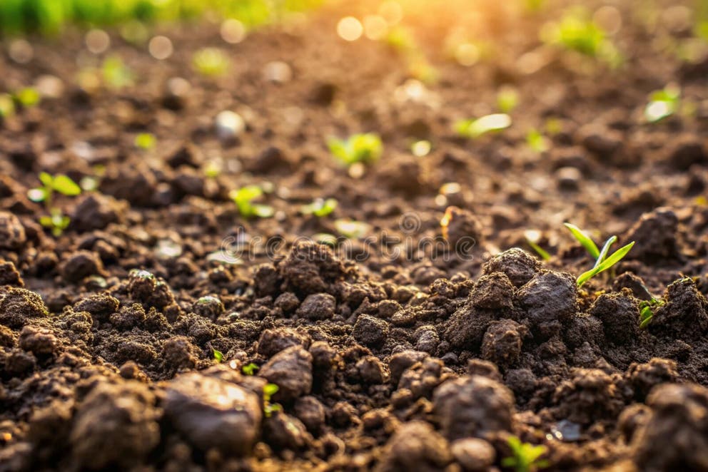 Soil or Dirt Texture High Resolution Stock Illustration - Illustration ...