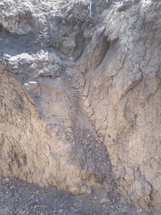 Disturbed Ground. Soil Texture Stock Photo - Image of land, degrade ...