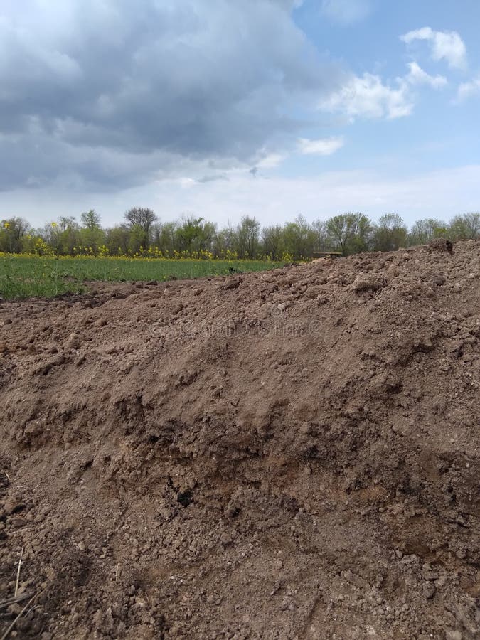 Disturbed Ground. Soil Texture Stock Image - Image of earth, ecology ...
