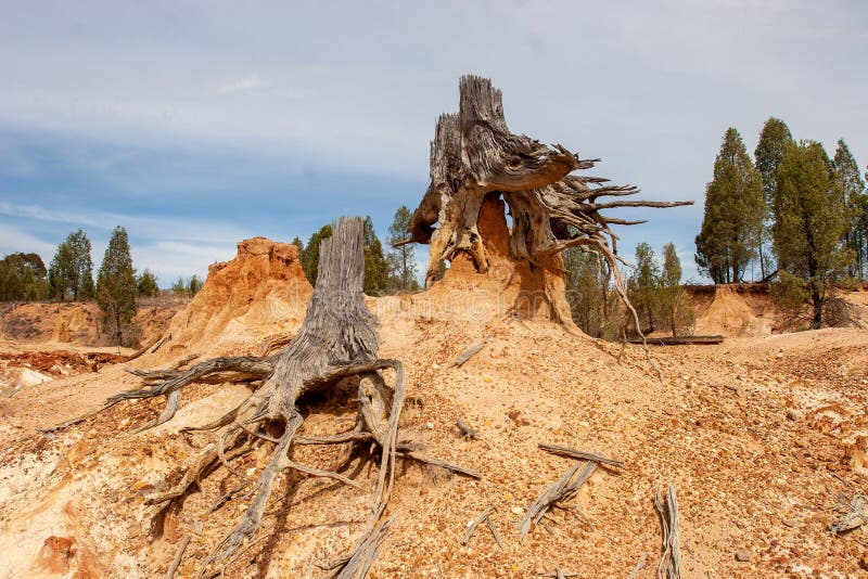 Soil Erosion stock image. Image of erosion, australia - 223029855