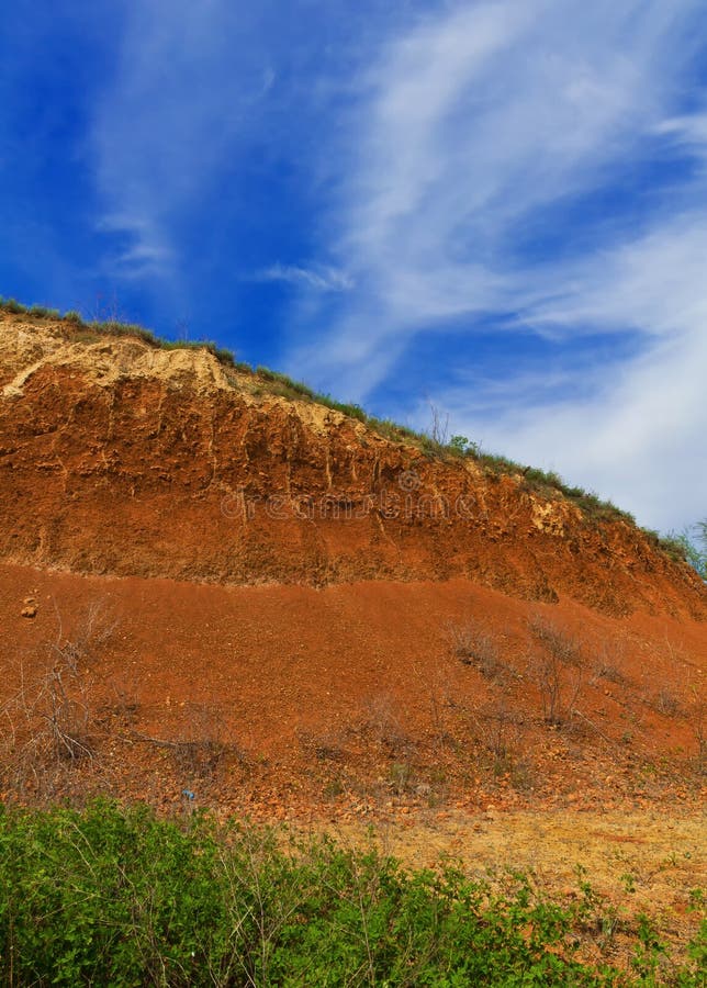 Soil erosion example stock photo. Image of ecology, landslide - 172230544