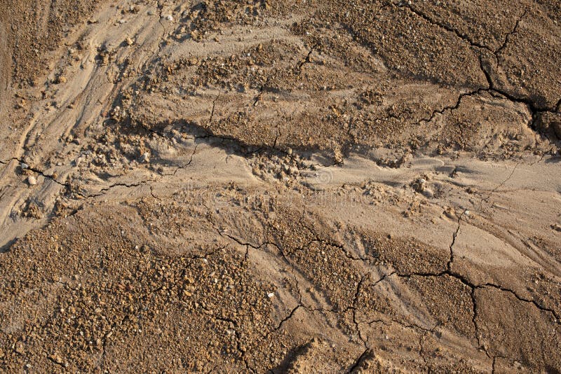 Soil Erosion Texture Illustration Land Soil Stock Image - Image of ...