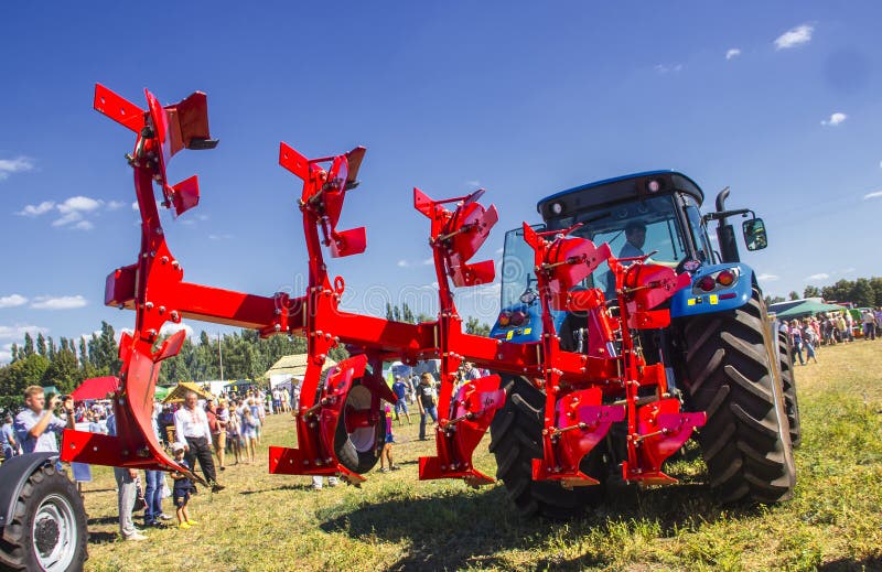 Of Soil Farming Mechanisation. Editorial Image - Image of demonstration ...