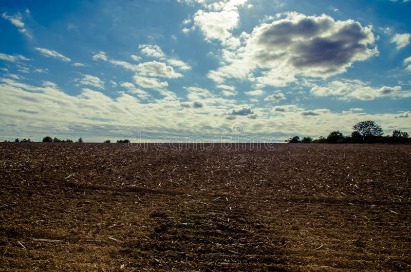 Soil in field stock image. Image of natural, farm, cultivated - 123921383
