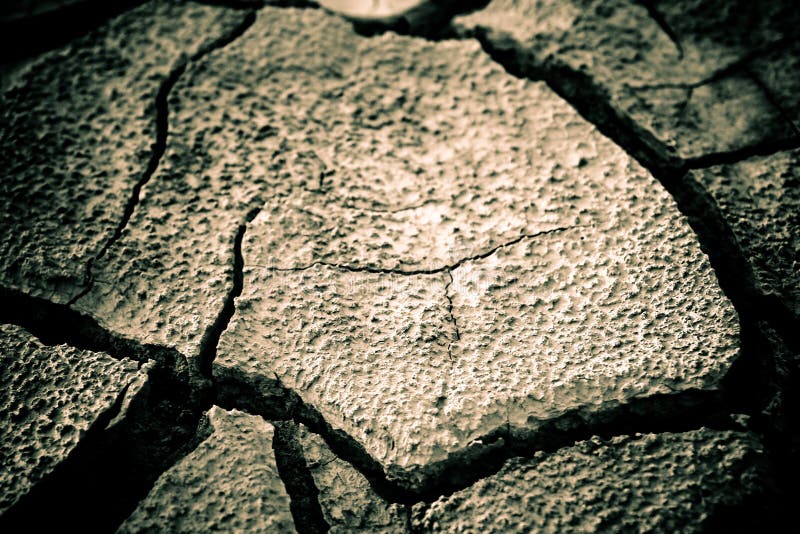 The soil in the fissures stock photo. Image of disaster - 14572490