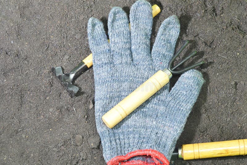 Soil and garden tool stock image. Image of planing, garden - 58650333