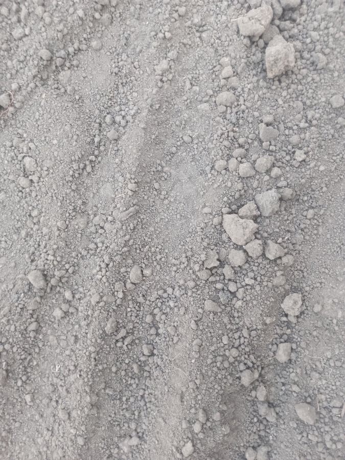 Soil Grey Color from the Garden Soil Texture Background Stock Image ...