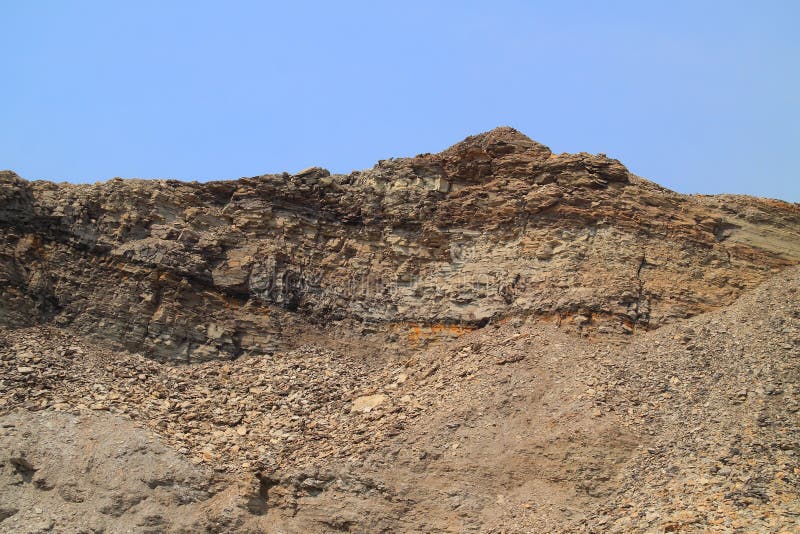 Soil layers stock photo. Image of pattern, blue, earth - 112316184