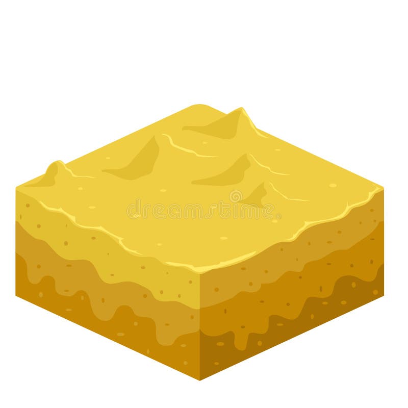 Soil Layers Vector Isometric Image Stock Vector - Illustration of ...