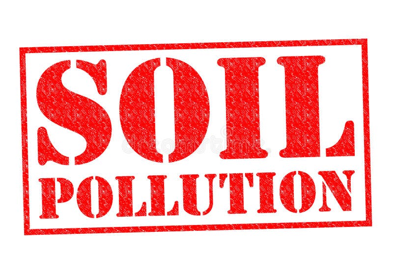 SOIL POLLUTION stock illustration. Illustration of hazard - 87999729