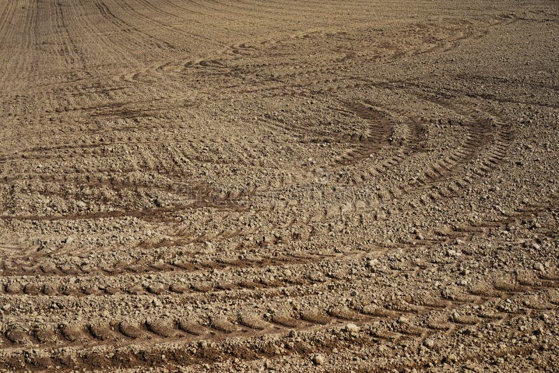 Soil Preparation in Argiculture Stock Image - Image of dirt, field ...