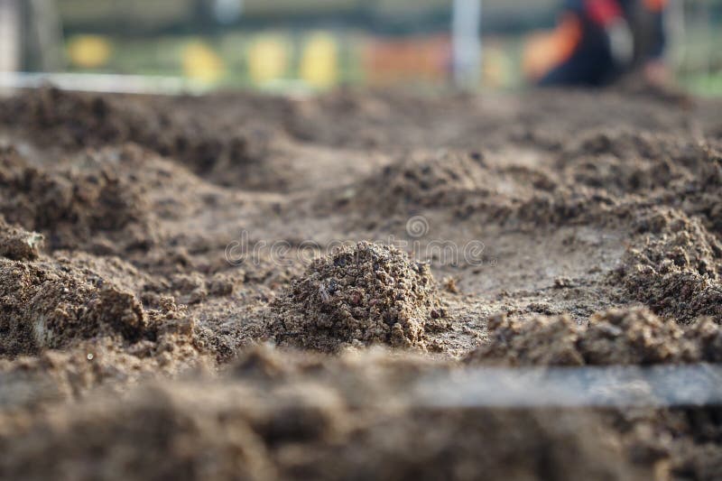 Soil Preparation and Cultivation in a Farmland Setting Stock Photo ...