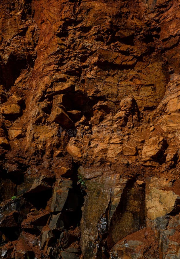 Soil Profile, Earth and Rocks Stock Photo - Image of earth, rocks ...