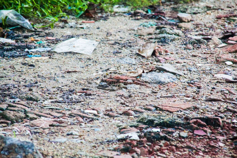 Soil, Rock and Brick Texture for Background Stock Photo - Image of ...