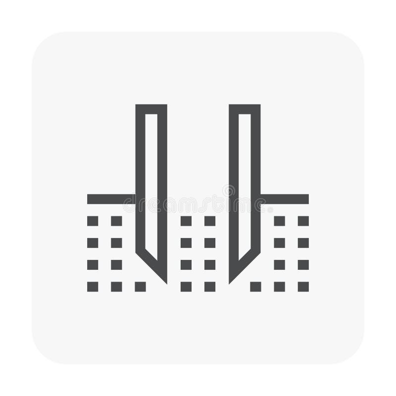 Soil Sampling Collecting , Geotechnical Engineering Vector Icon Stock ...