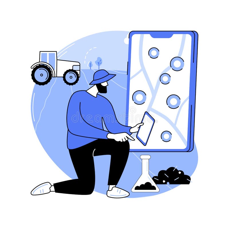 Soil Sampling Isolated Cartoon Vector Illustrations. Stock Vector ...