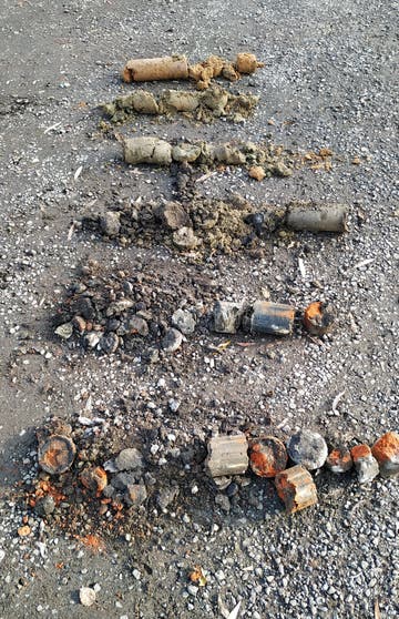 Soil Sampling with Split Spoon Stock Photo - Image of coring, education ...