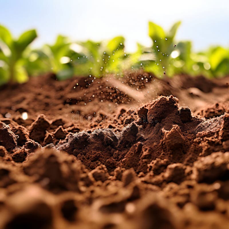 Soil Sand Sand Particles Found in Soil Composition Influencing Stock ...