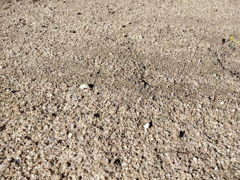 The Soil and Sand that Unite in the Beautiful Morning Sun Stock Image ...