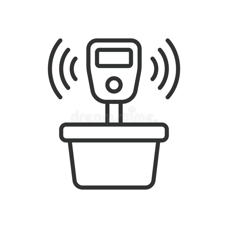 Soil Sensor, Icon in Line Design. Soil Sensor, Moisture Sensor ...