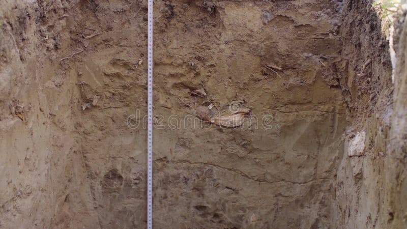 The soil slit stock image. Image of outdoors, contaminated - 148256387