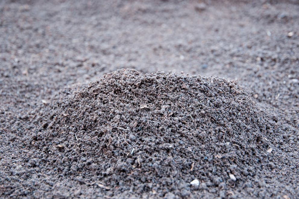 Soil stack stock photo. Image of pile, humus, focus, selective - 75284402