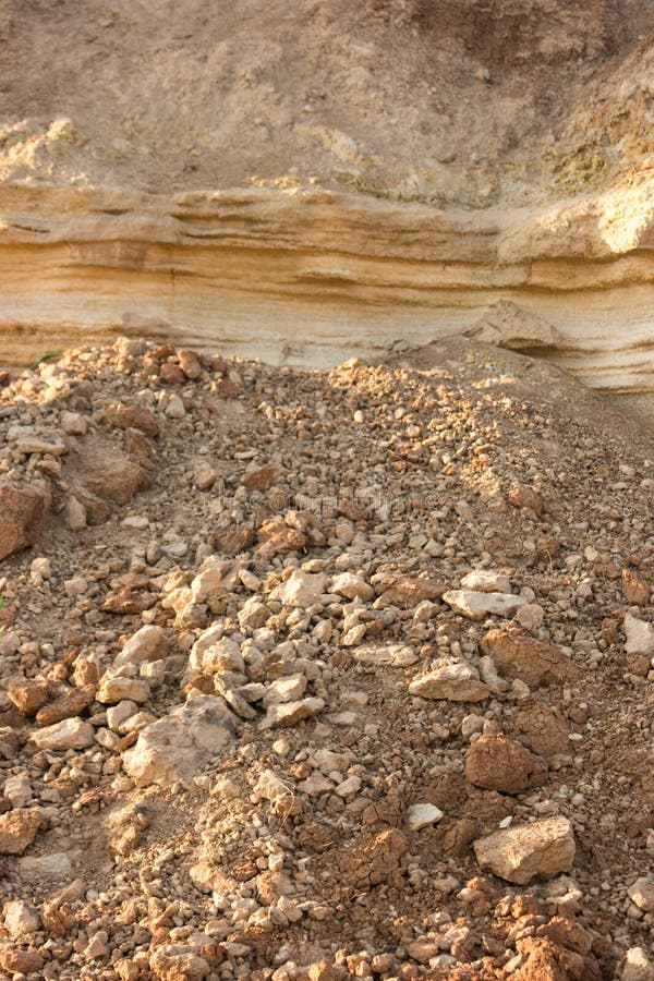 Soil and stones. stock photo. Image of crust, earth, mineral - 81377614