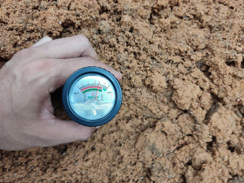 Soil Test Agriculture Moisture Acidity Stock Photo - Image of test ...