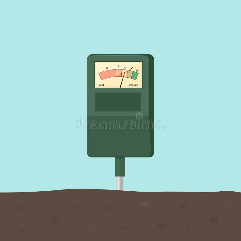 Soil test kit stock vector. Illustration of chlorophytum - 94252392