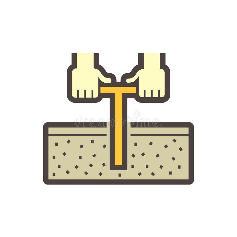 Soil compaction equipment stock vector. Illustration of grader - 159684081