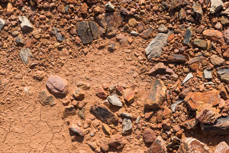 Soil Texture, Brown Ground Soil Texture Mixed with Small Rocks Stock ...