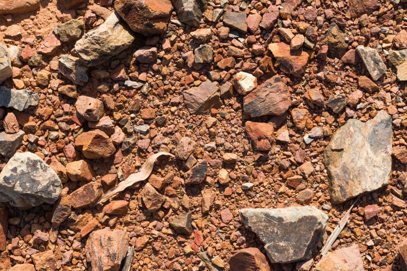 Soil Texture, Brown Ground Soil Texture Mixed with Small Rocks Stock ...