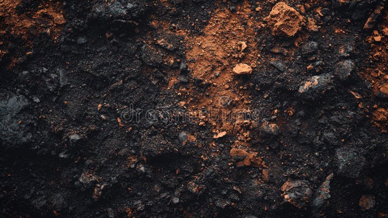 The Soil Texture Shows a Variety of Particle Sizes and Organic Matter ...