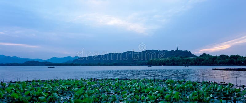 Xihu image stock. Image du marche, tropical, course, paisible - 27333435